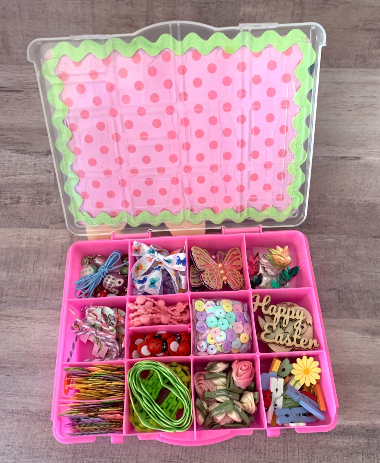 Crafting an Easter Embellishment Box for a Vianney Creates Swap – Craft ...